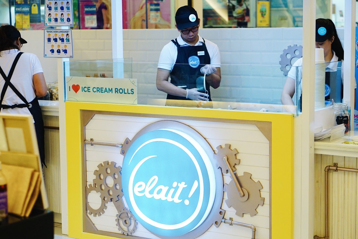 Elait Rolled Ice Cream and Yogurt – Century City Mall – EATSplorations