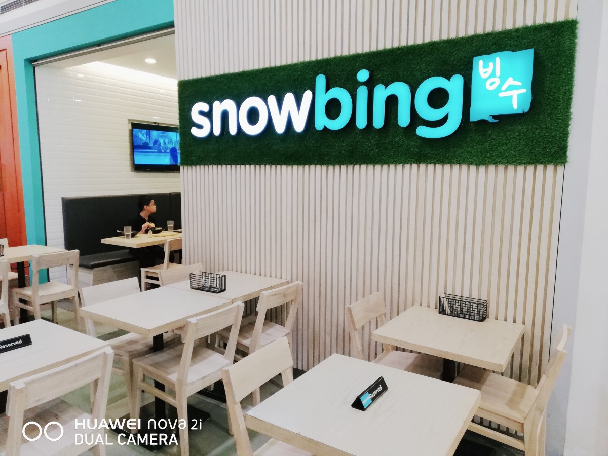 [SM North] Savory and Sweet at Snowbing Korean Dessert Cafe ...