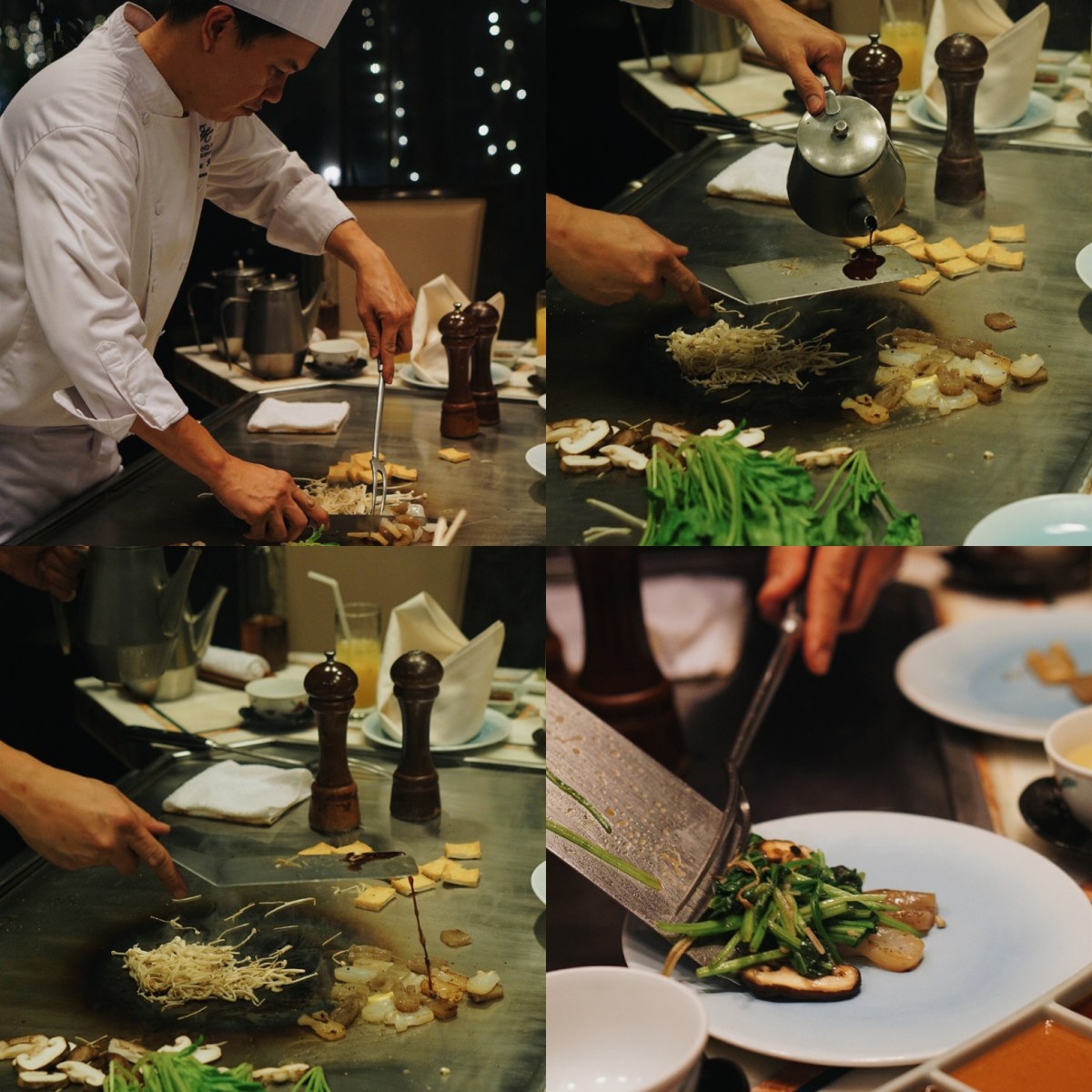 [Diamond Hotel Manila] Teppanyaki at Yurakuen Japanese Restaurant ...