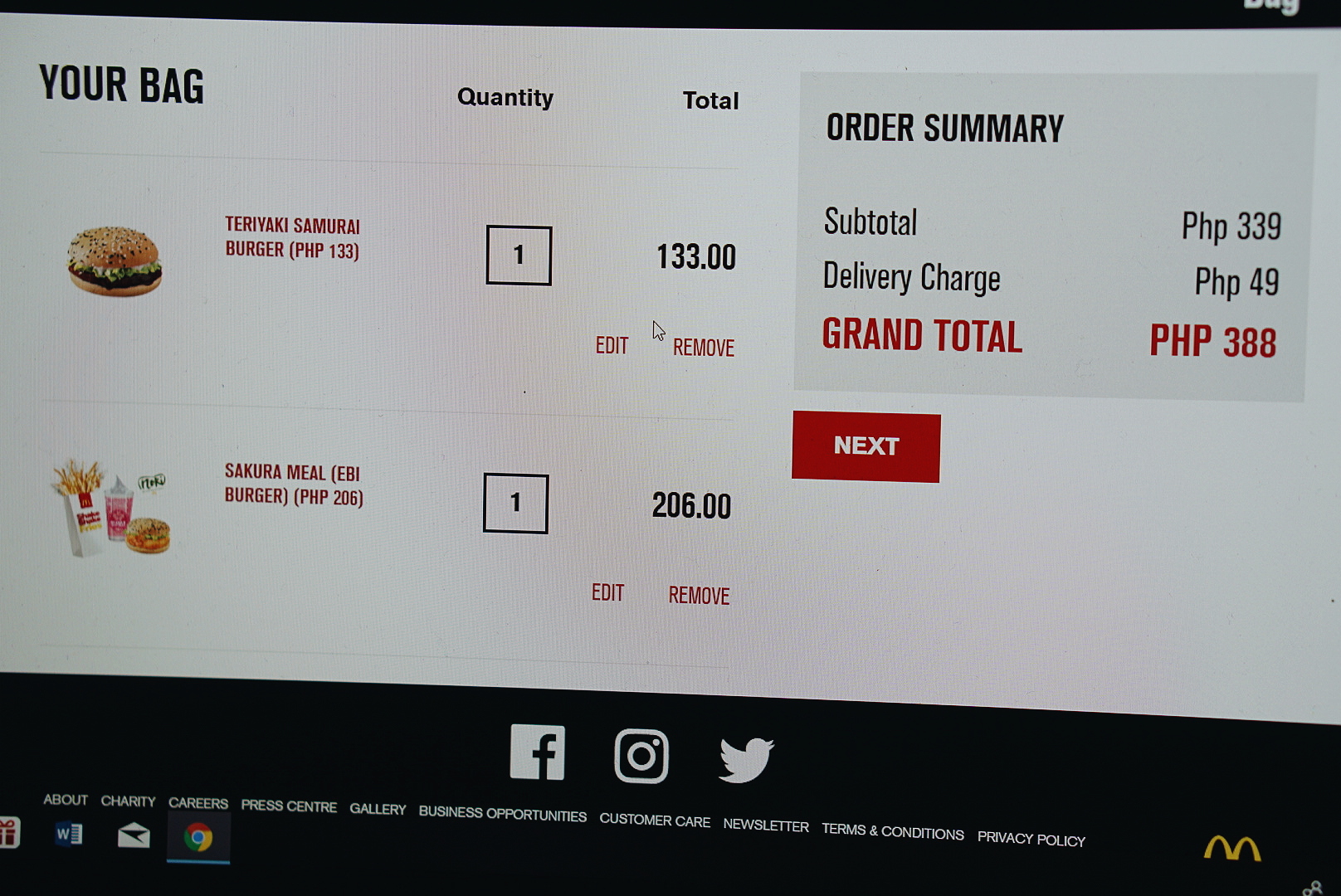 Flavors of Japan at McDonald’s Philippines – EATSplorations