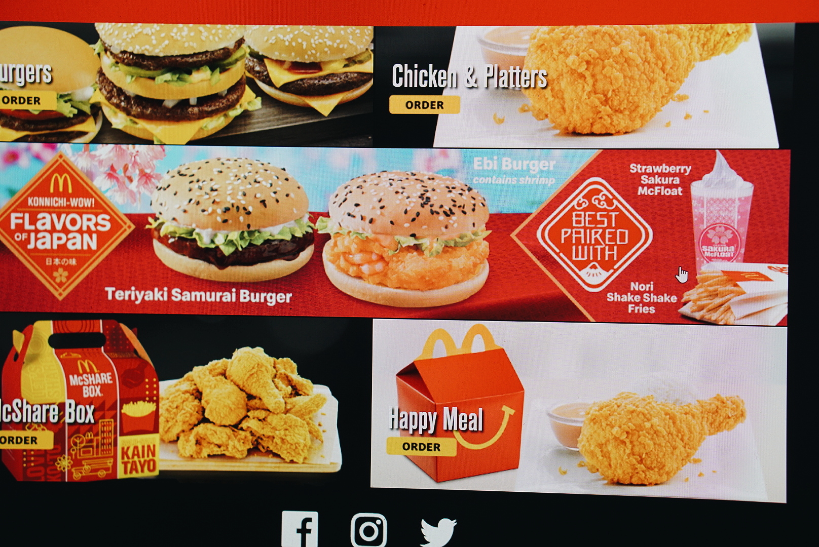 Flavors of Japan at McDonald’s Philippines – EATSplorations