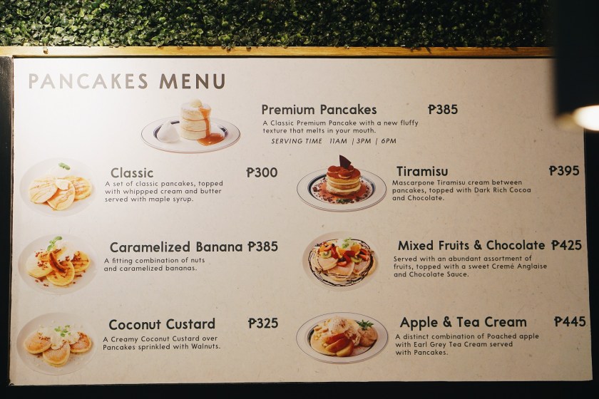 Gram Cafe & Pancakes – SM Megamall Fashion Hall – EATSplorations